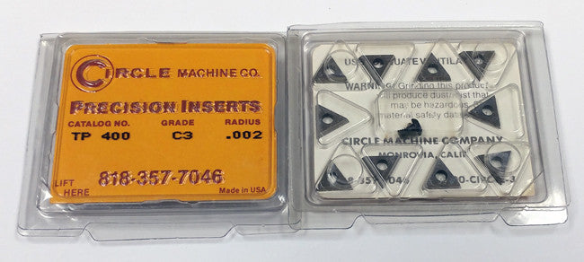 TP 400 C3 Circle Machine Carbide Turning Insert (Pack of 10) – STSVS