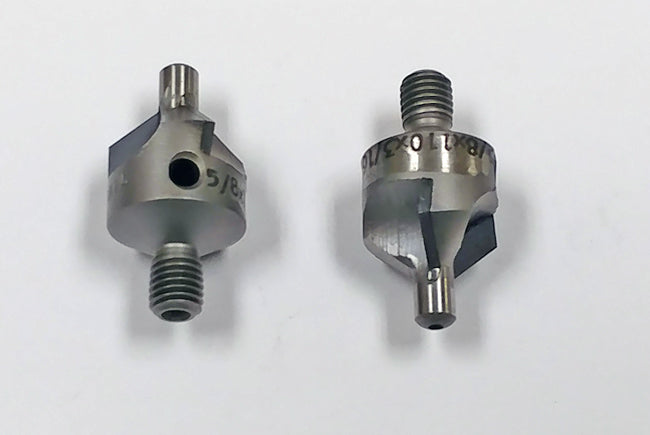 5/8" Carbide Tipped Stop Countersink 110 Degree 1/4-28 Shank Craig 153 ...